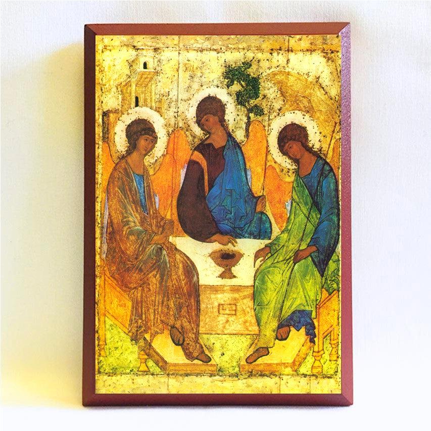 Holy Trinity, Rublev icon | Sainte Trinité - Icône de Rublev ...